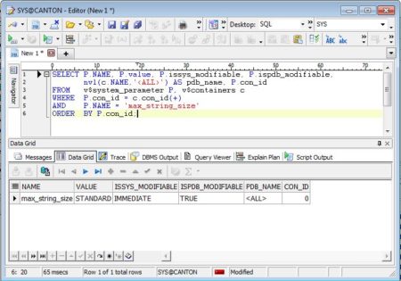Extended Data Types with VARCHAR2(32767) | CarajanDB